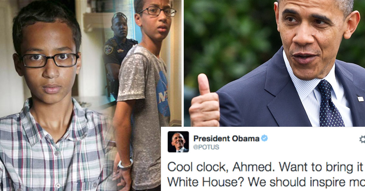 President Barack Obama, Hollywood Stars Show Support to Arrested Muslim ...